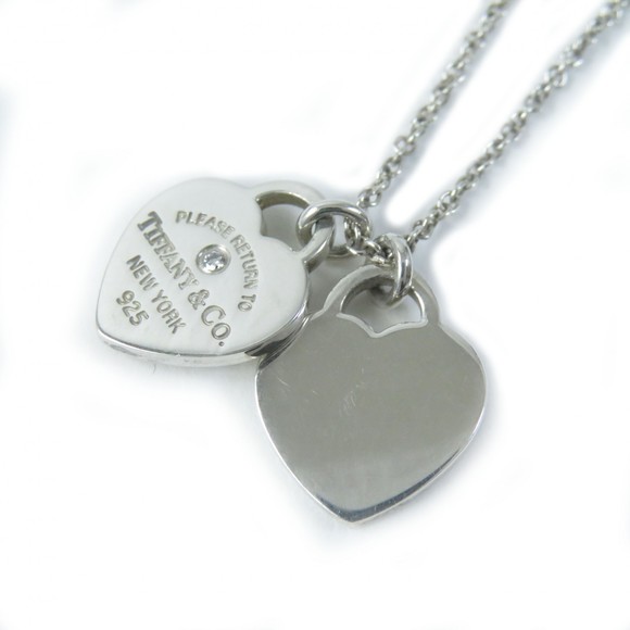 Tiffany & Co. | Jewelry | Tiffany Return To Tiffany Mini Double Heart ...